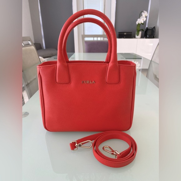 Furla | Bags | Furla Small Tote With Shoulder Strap | Poshmark